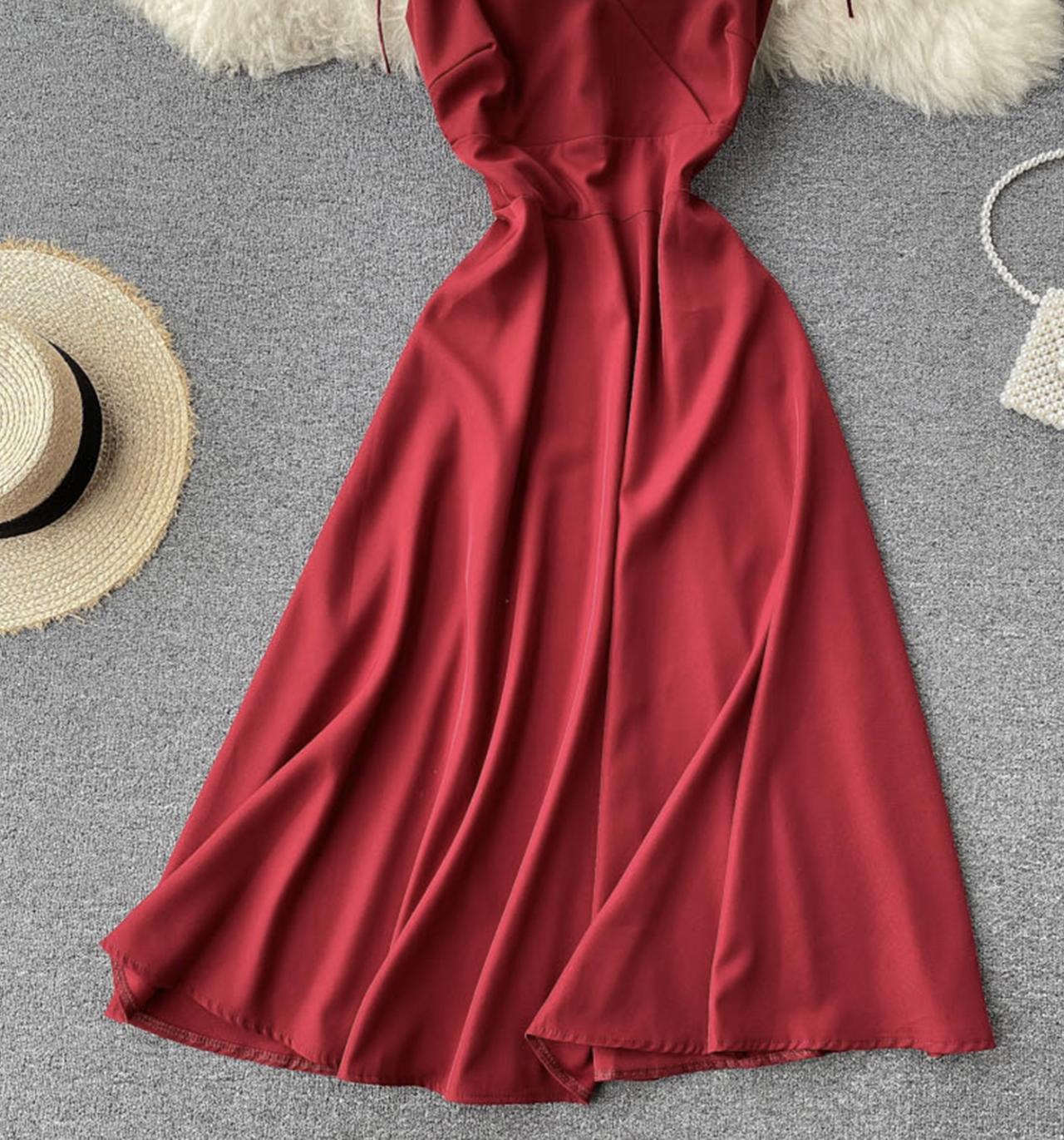 Simple A Line Short Dress Fashion Dress on Luulla