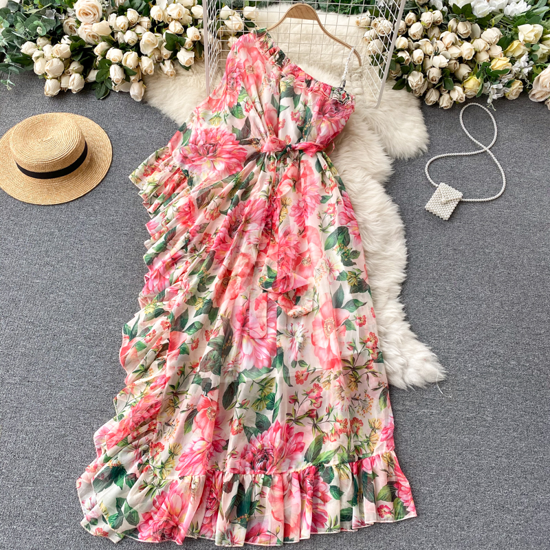 Chic One Shoulder Summer Fashion Dress on Luulla
