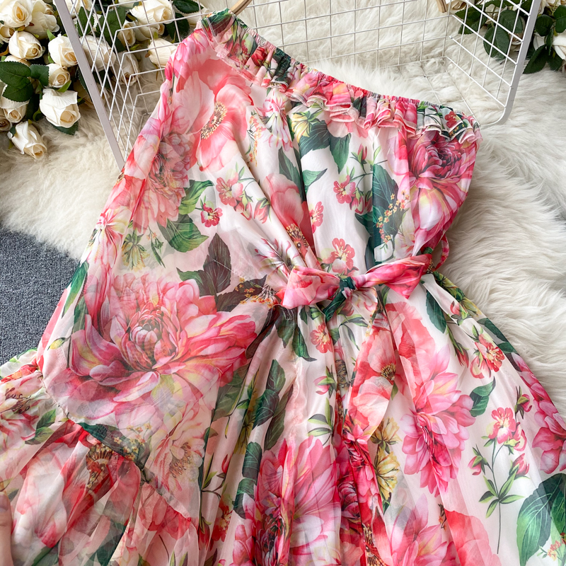 Chic One Shoulder Summer Fashion Dress on Luulla