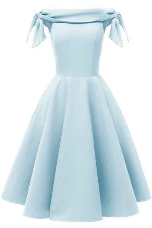 Simple Short Homecoming Dresses Draped Graduation Dresses on Luulla