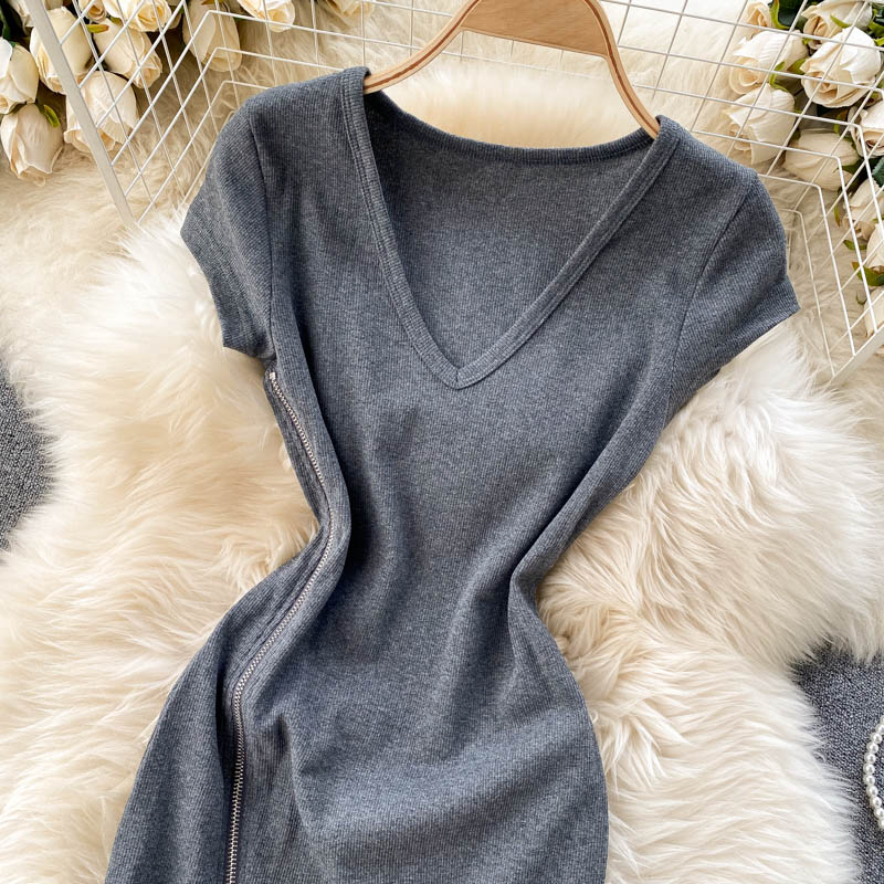 Sexy A Line Summer Dress Knit Dress on Luulla